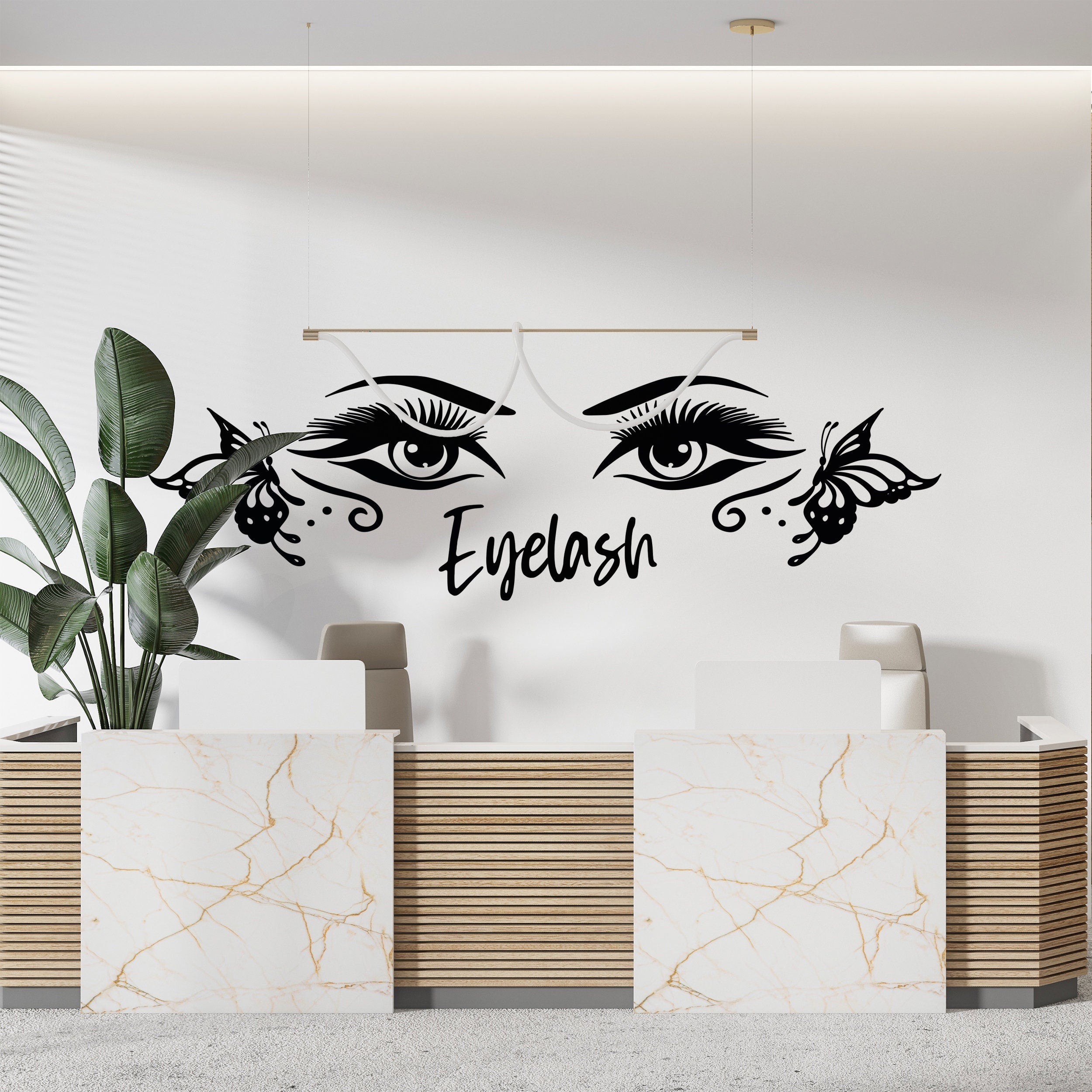 Eyelashes decals – SolowayDecor